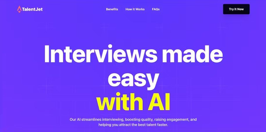 Talentjet.ai - Our AI Driven platform redefines the hiring process | Steemhunt